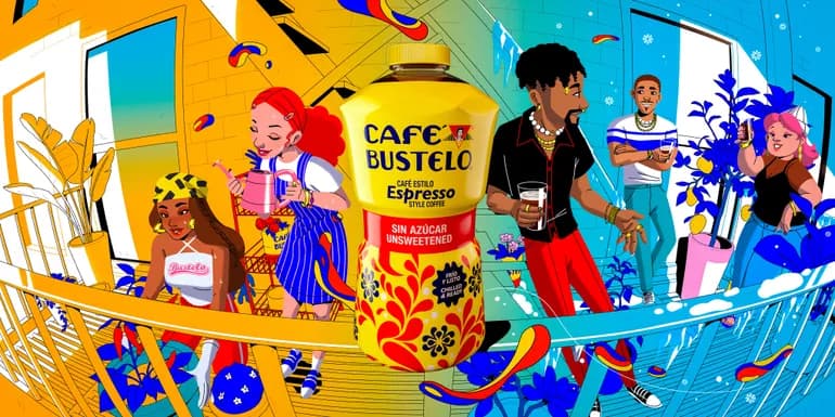 Café Bustelo Gives its Animated World an Icy Makeover | Brand New School